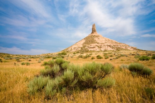 Boars Tusk: Secluded Rock Formation In Wyoming