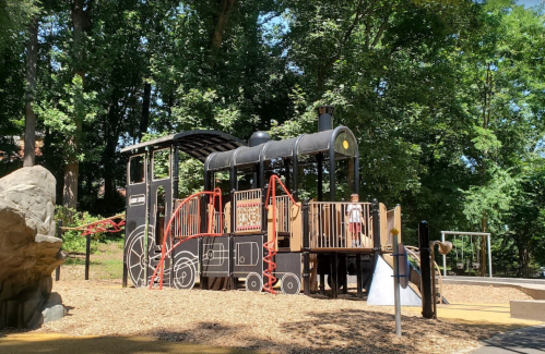 Check Out This Amazing Railroad-Themed Playground In Virginia