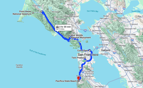 Northern California Road Trip: Scenic Places To Visit