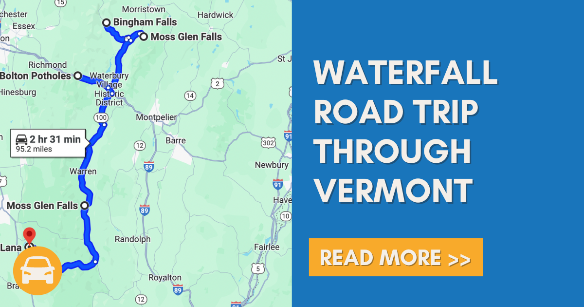Stowe Vermont Waterfalls: Visit 5 Waterfalls In Vermont