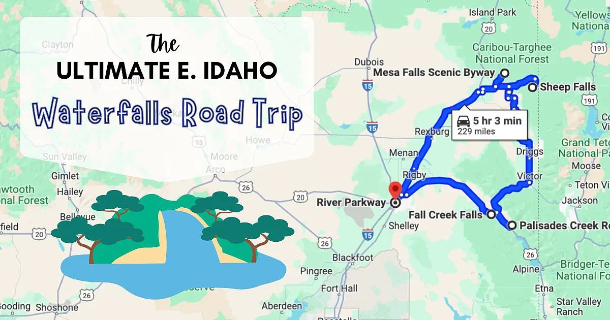 The Ultimate Eastern Idaho Waterfalls Road Trip Is Here… And You Need ...