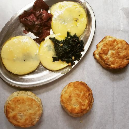 Enjoy The Suprisingly Delicous Biscuits At Neal's Deli
