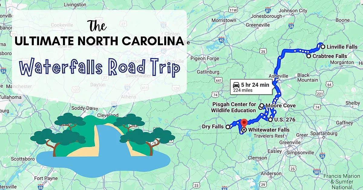 Take A North Carolina Waterfalls Road Trip To The Best Waterfalls