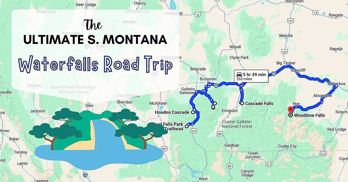 The Ultimate Southern Montana Waterfalls Road Trip