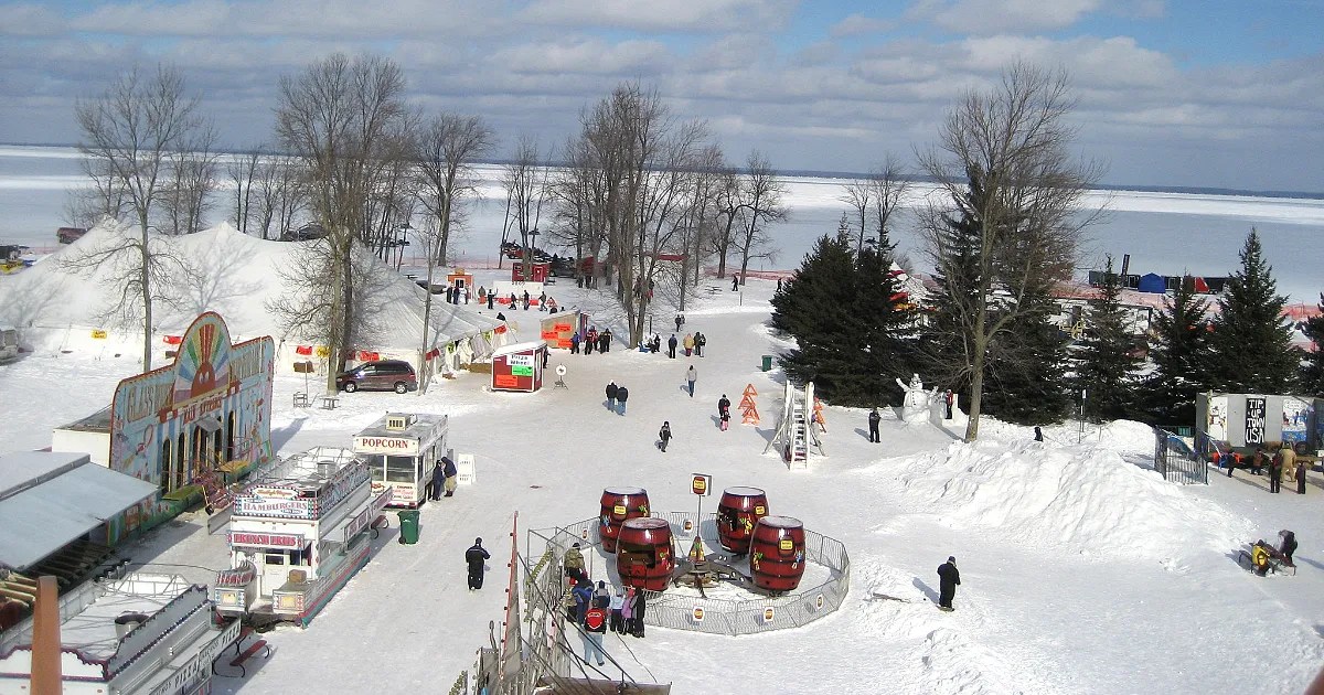 Michigan’s Longest Running Winter Festival Features Snowmobile Drag ...