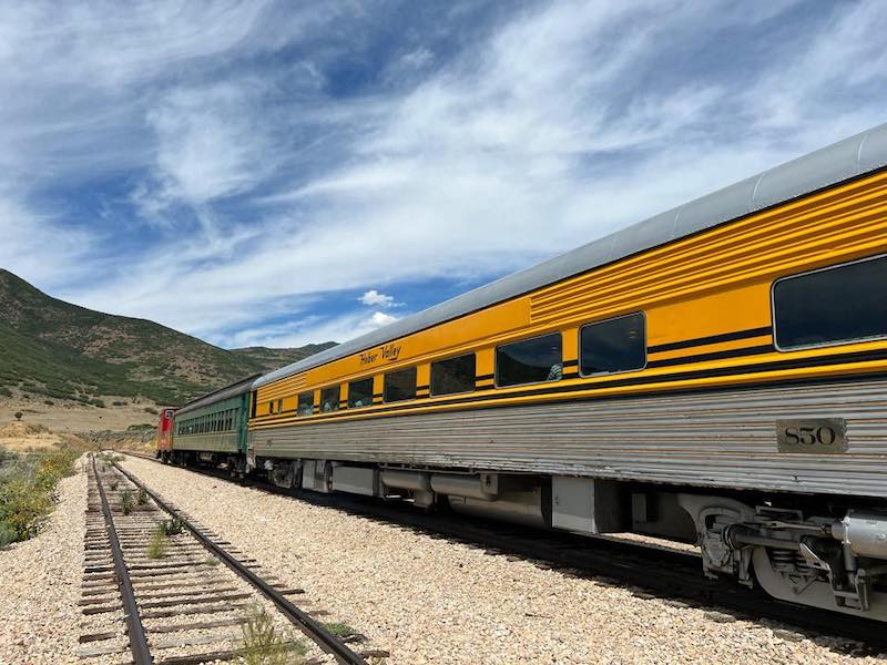 Enjoy A Train Ride And Visit A Train-Themed Restaurant In Utah
