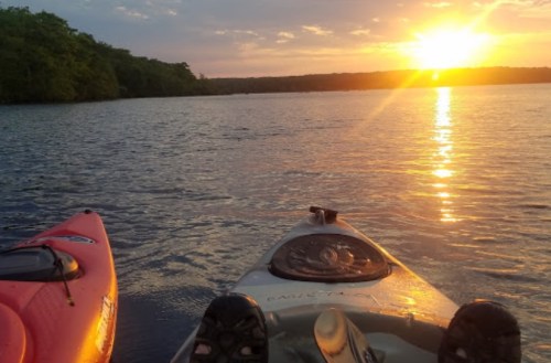 Watchaug Pond Is A Beautiful Lake In A Rhode Island State Park