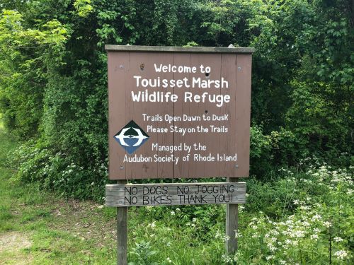 Touisset Marsh Wildlife Refuge Trail: Bridge Trail In Rhode Island