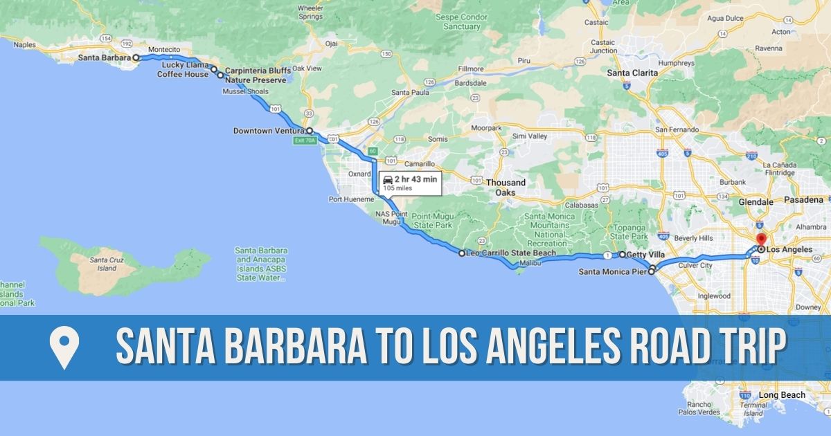 The Best Stops On A Santa Barbara To Los Angeles Road Trip