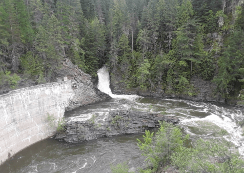 Eileen Dam: Abandoned Idaho Dam On The Moyie River