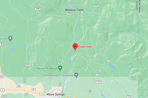 Eileen Dam: Abandoned Idaho Dam On The Moyie River