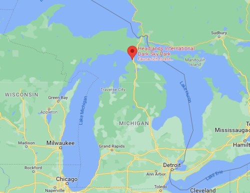 See Northern Lights At A Dark Sky Park In Mackinaw City Michigan