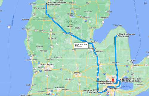 Road Trip To The Best Thrift Stores In Michigan