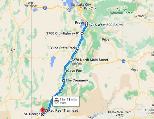 One Of The Best Road Trips In Utah From Provo To St. George