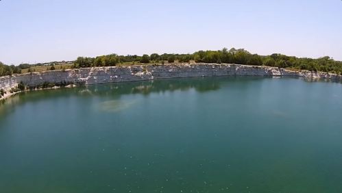 This Abandoned Quarry In Texas Has A Submerged Surprise