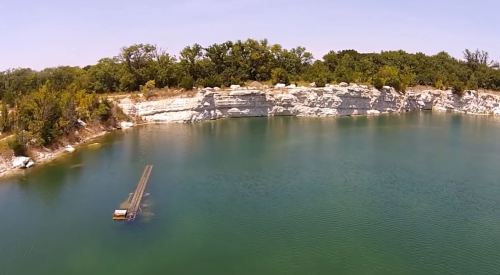 This Abandoned Quarry In Texas Has A Submerged Surprise