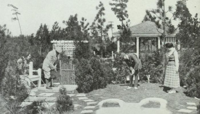 James Barber Constructed The First Miniature Golf Course