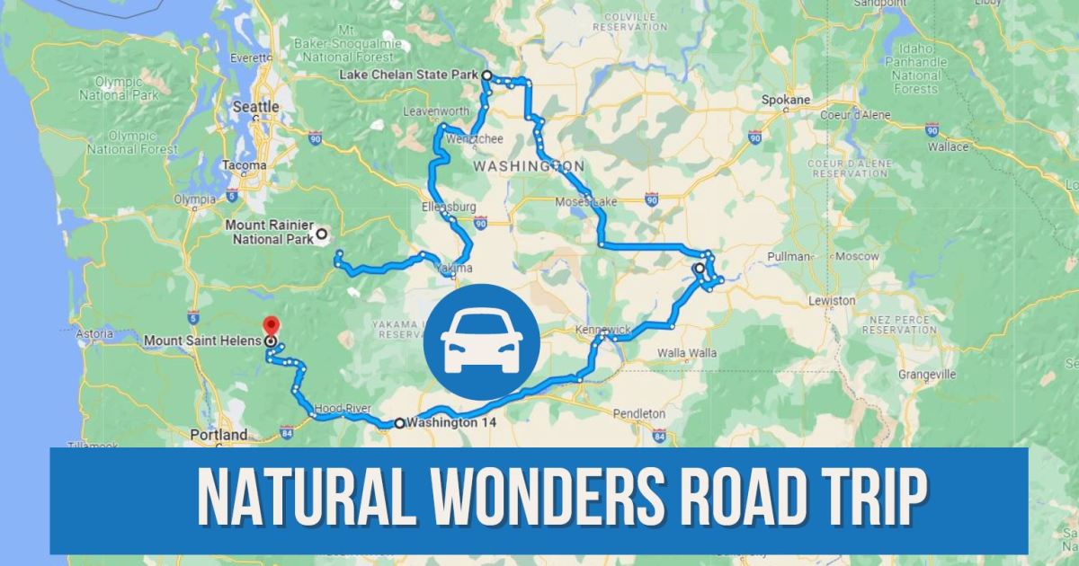 The Ultimate Natural Wonders In Washington State Road Trip