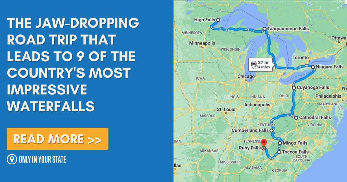 The Jaw-Dropping Road Trip That Leads To 9 Of The Country’s Most ...