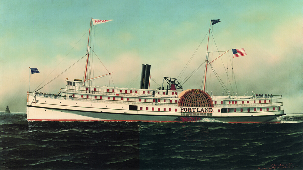 PS Portland: Shipwreck Off The Coast Of Massachusetts