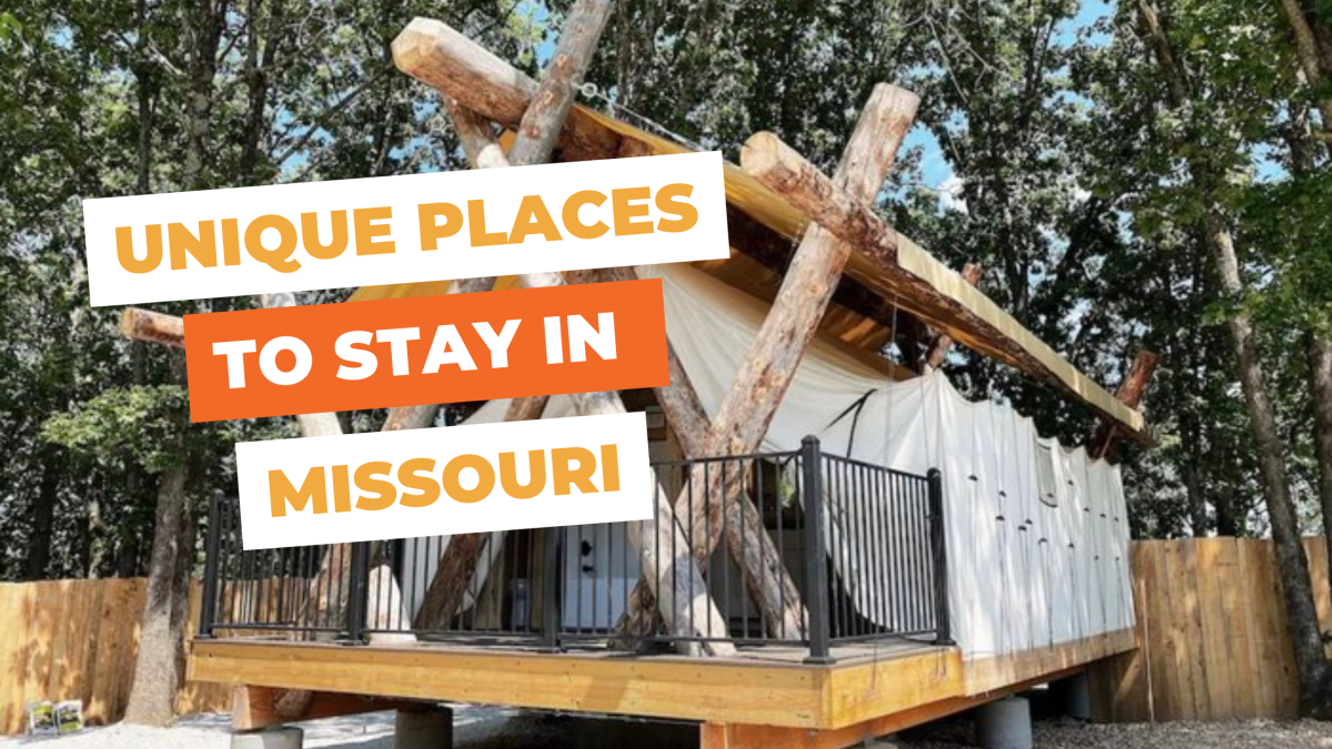 Unique Places To Stay in Missouri: 10 Cool & Quirky Rentals
