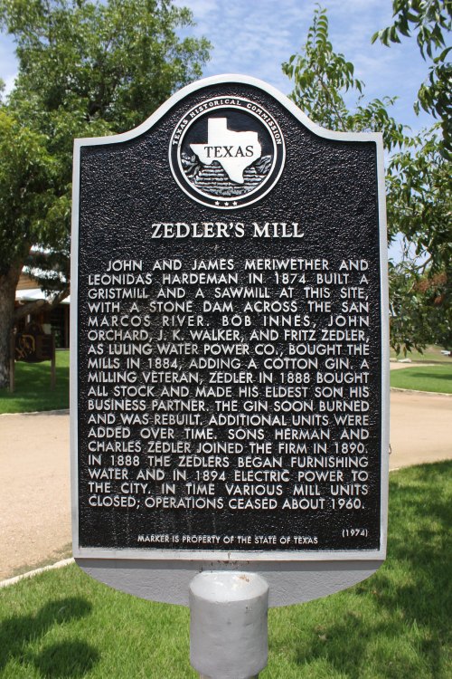 Restored Abandoned Places In Luling, Texas: Zedler Mill