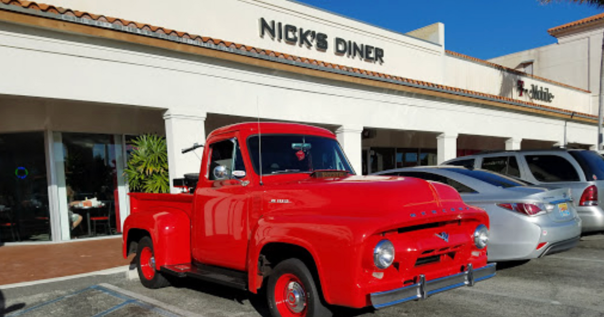Nick's Diner, West Palm Beach: One Of The Best Diners In Florida