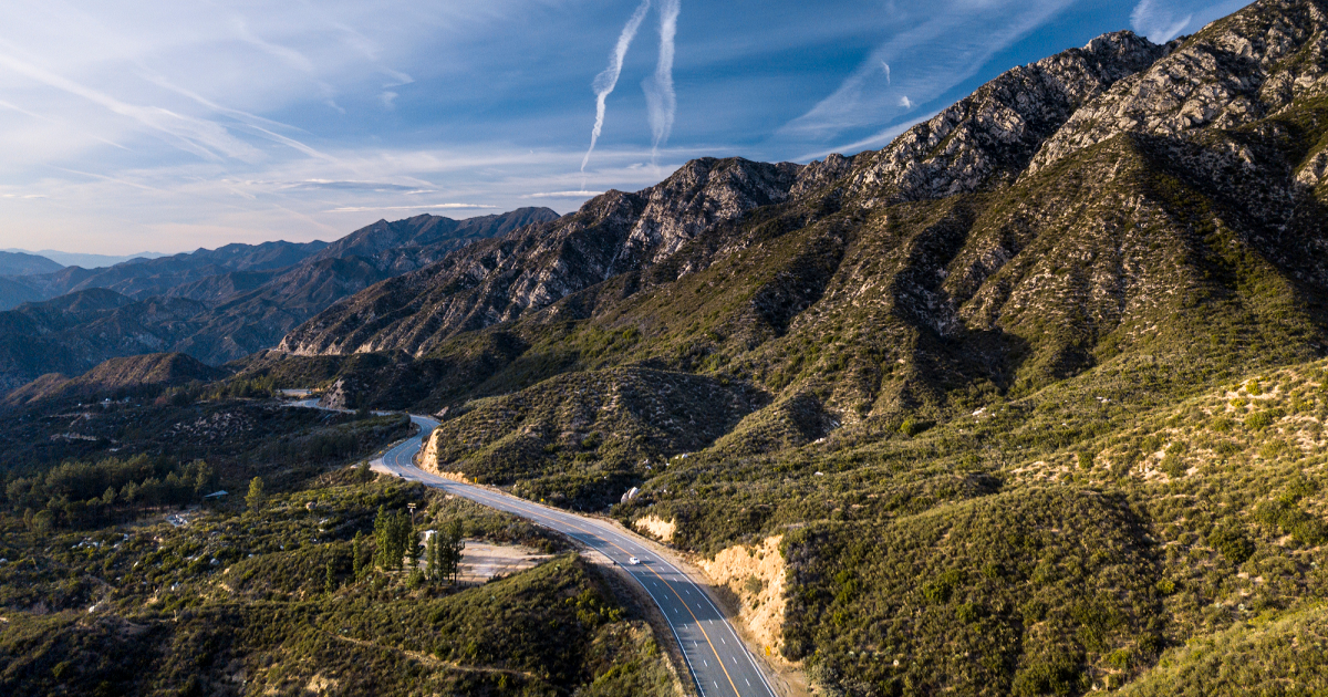The Angeles Crest Highway In Southern California Is Breathtaking