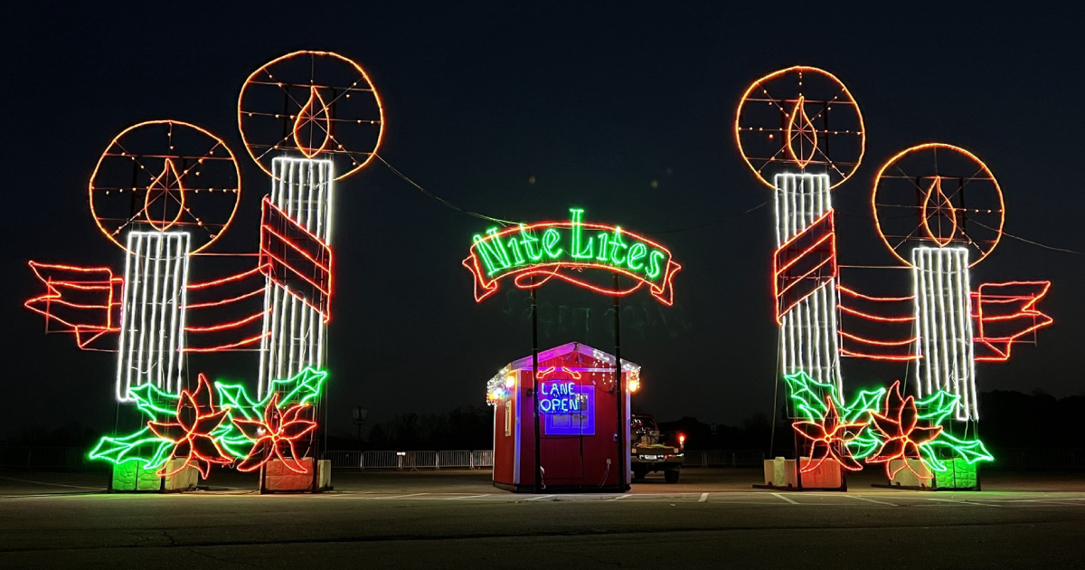Drive Through A Million Lights At Michigan International Speedway ...