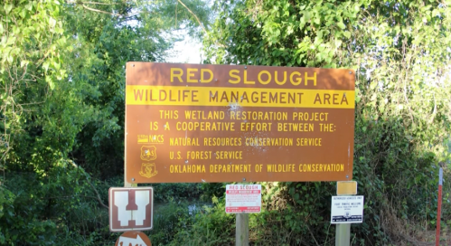 Visit The Red Slough WMA In Oklahoma Near Haworth