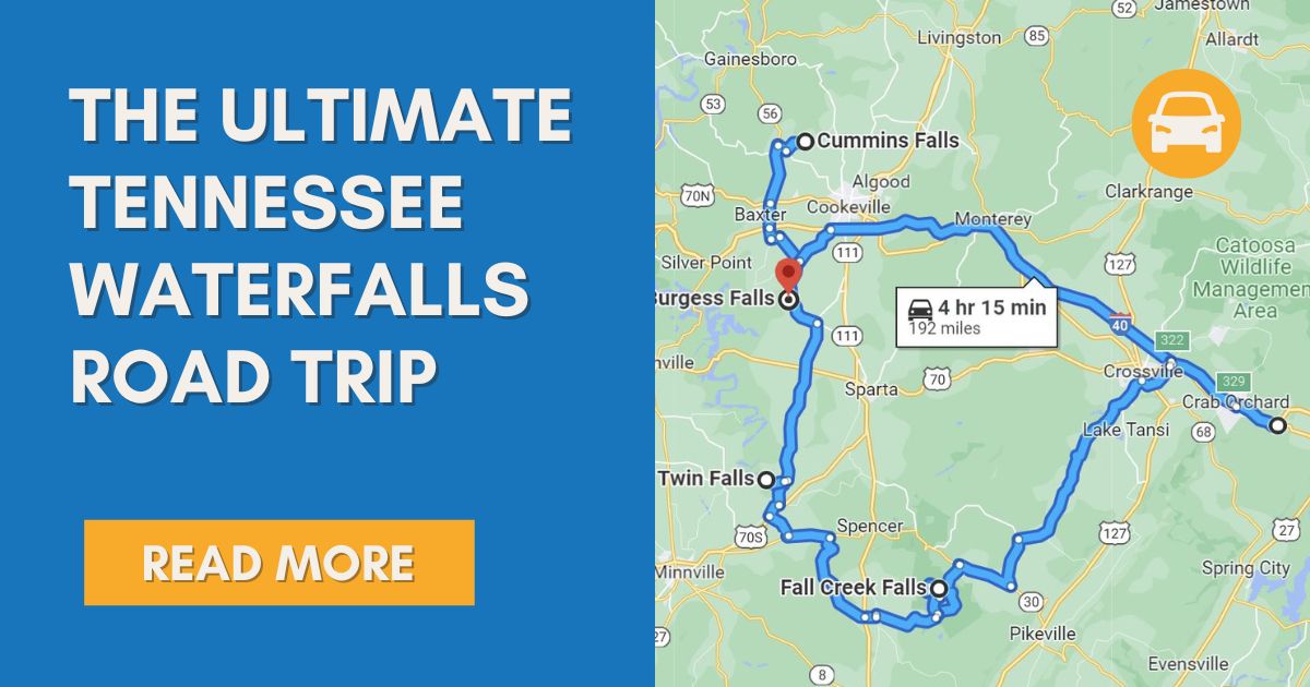 The Ultimate Tennessee Waterfalls Road Trip Is Right Here