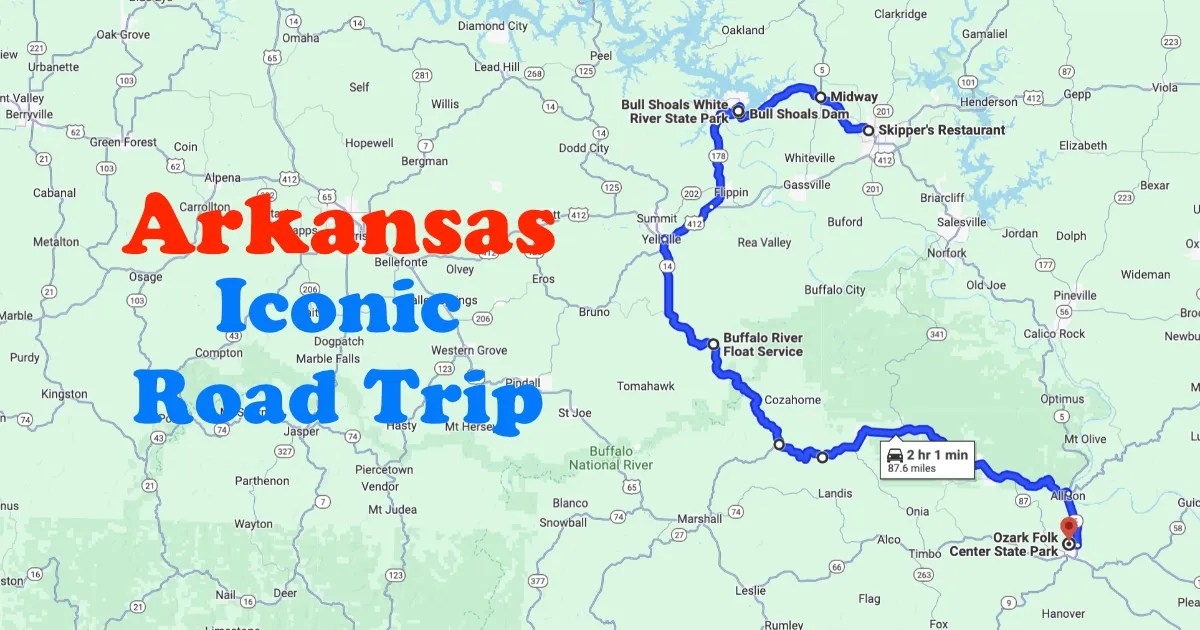 The Best Road Trips In Arkansas Take You To Iconic Attractions