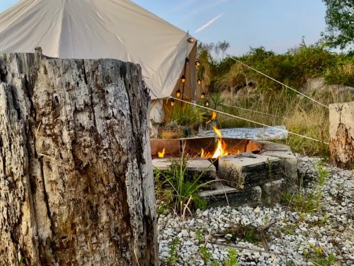 Spend The Night At This Off-Grid Campsite In Florida