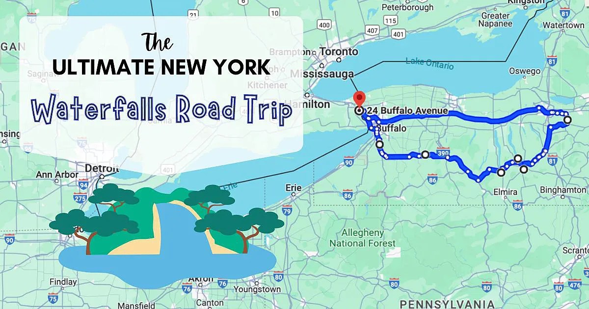 You'll Want To Take This Beautiful New York Waterfalls Road Trip