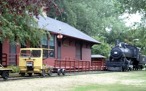 Minnesota Railroad History At End-O-Line Park In Currie Minnesota