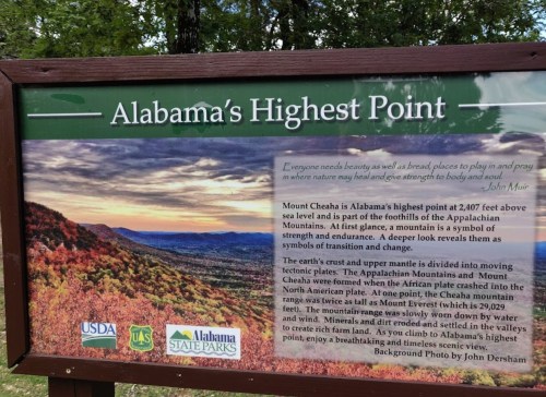 Talladega Scenic Drive: A Journey At Cheaha Mountain In Alabama