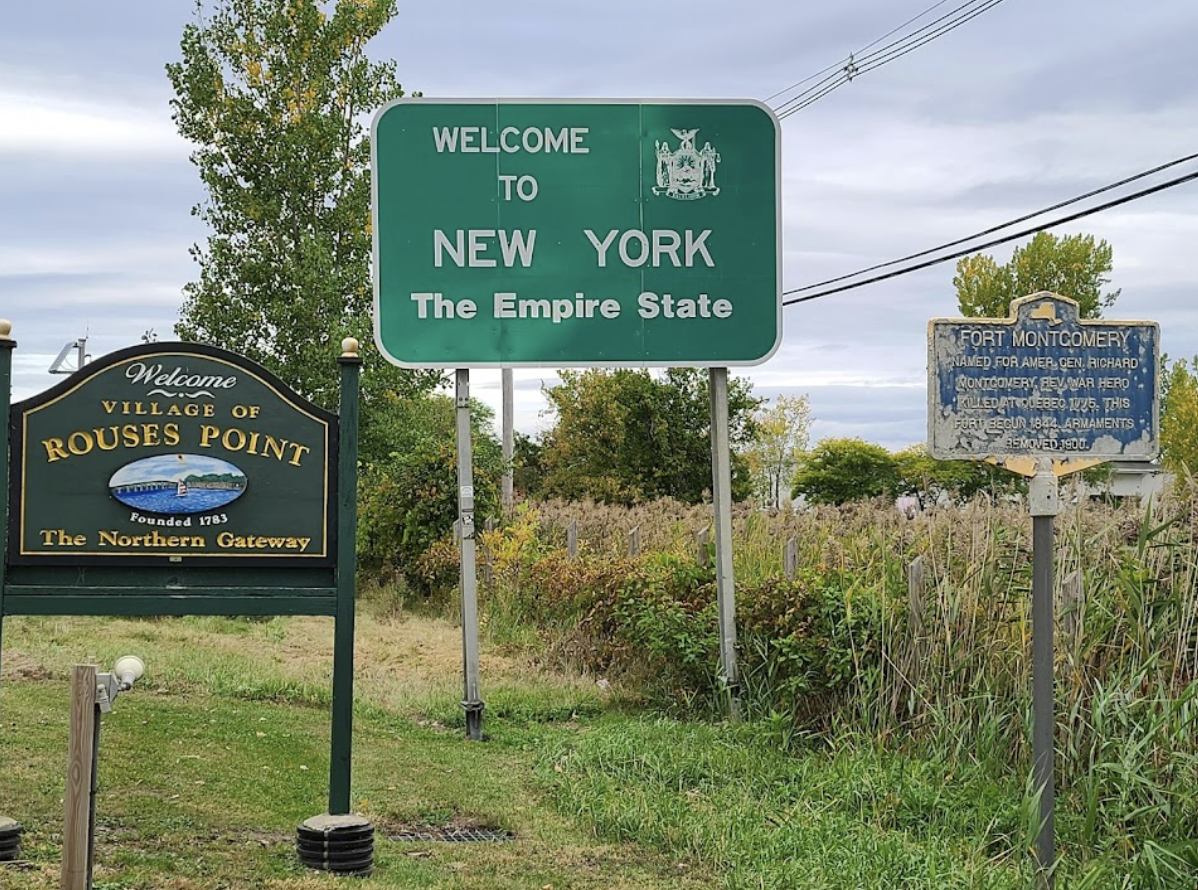 The Town Of Rouses Point, New York Is Almost In Canada