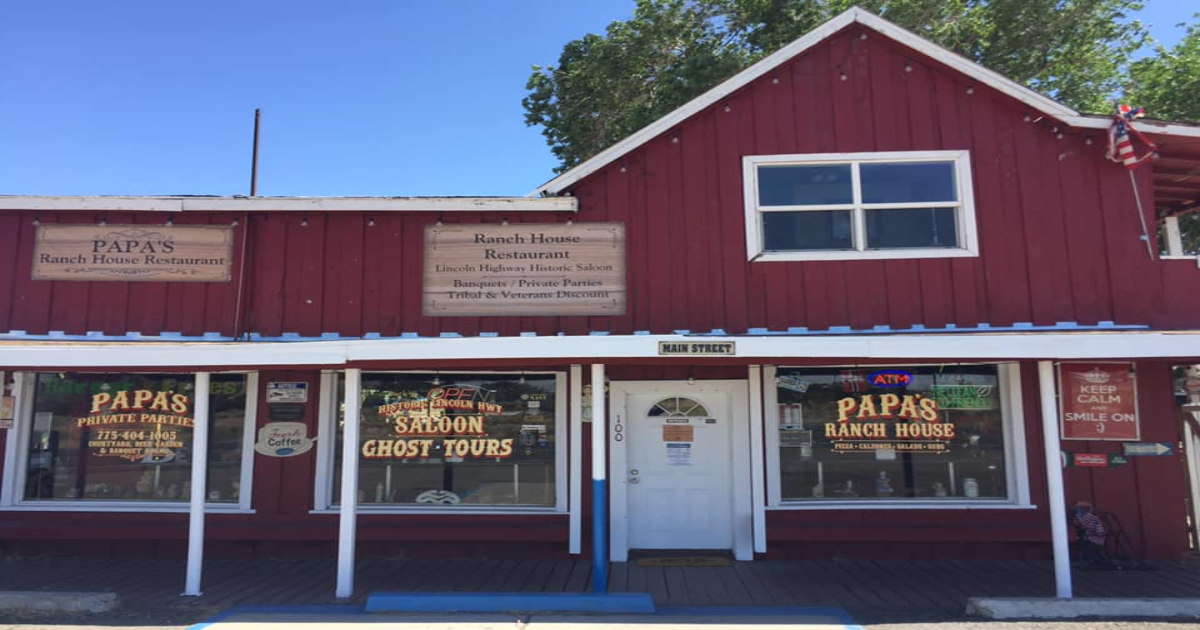 Papa's Ranch House Has The Best Pizza In Wadsworth, Nevada