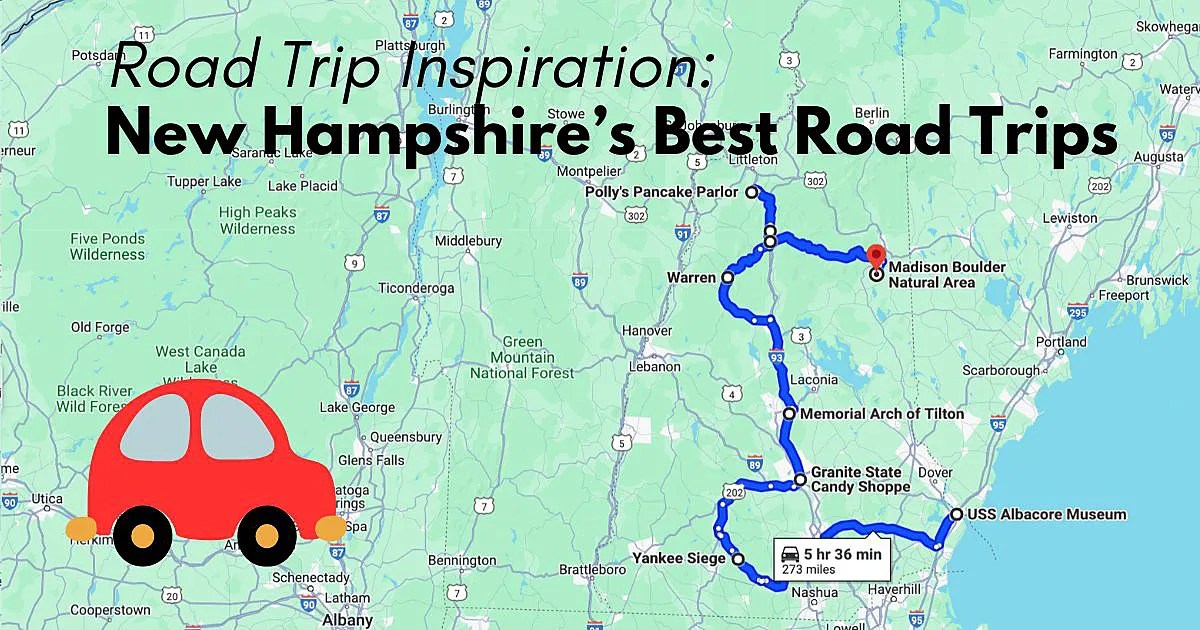 Best Road Trips In New Hampshire: 11 Road Trips + Itinerary