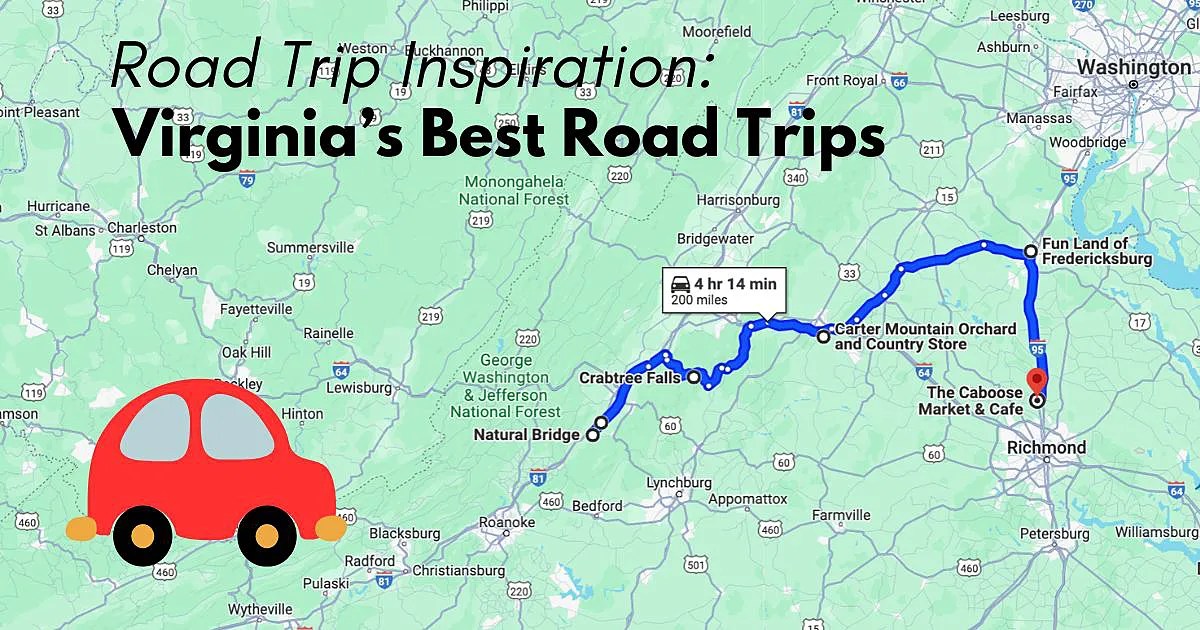 11 Of The Best Road Trips In Virginia For A Fun Adventure