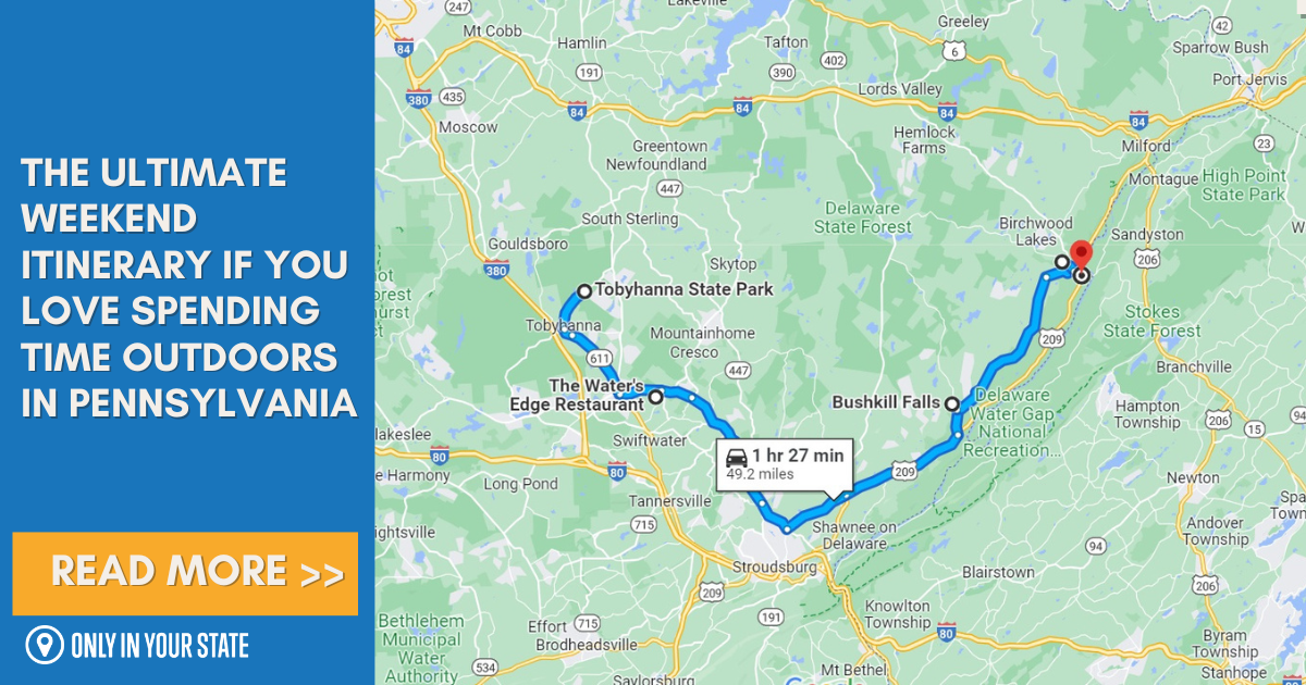 2-day Itinerary For Outdoor Adventures & Activities In Pennsylvania