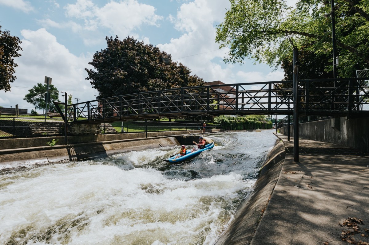 Embark On The Only Whitewater Adventure In Indiana