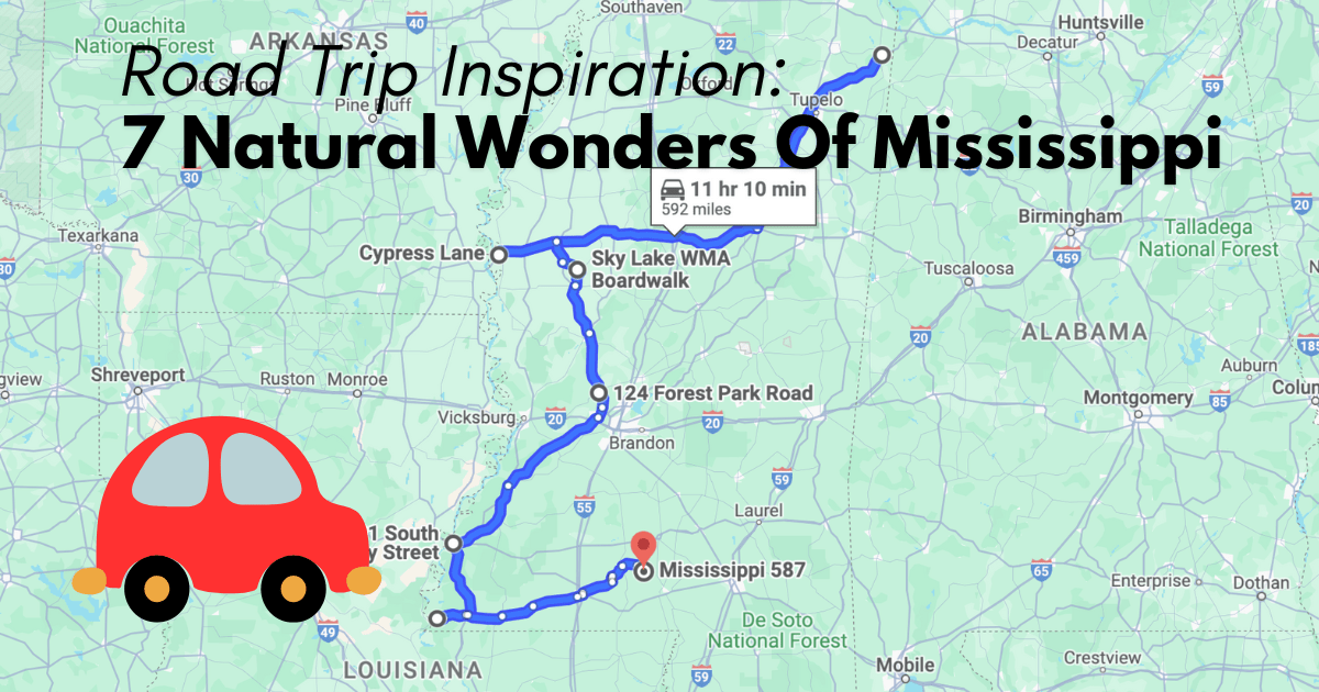 Road Trip: 7 Natural Wonders Of Mississippi
