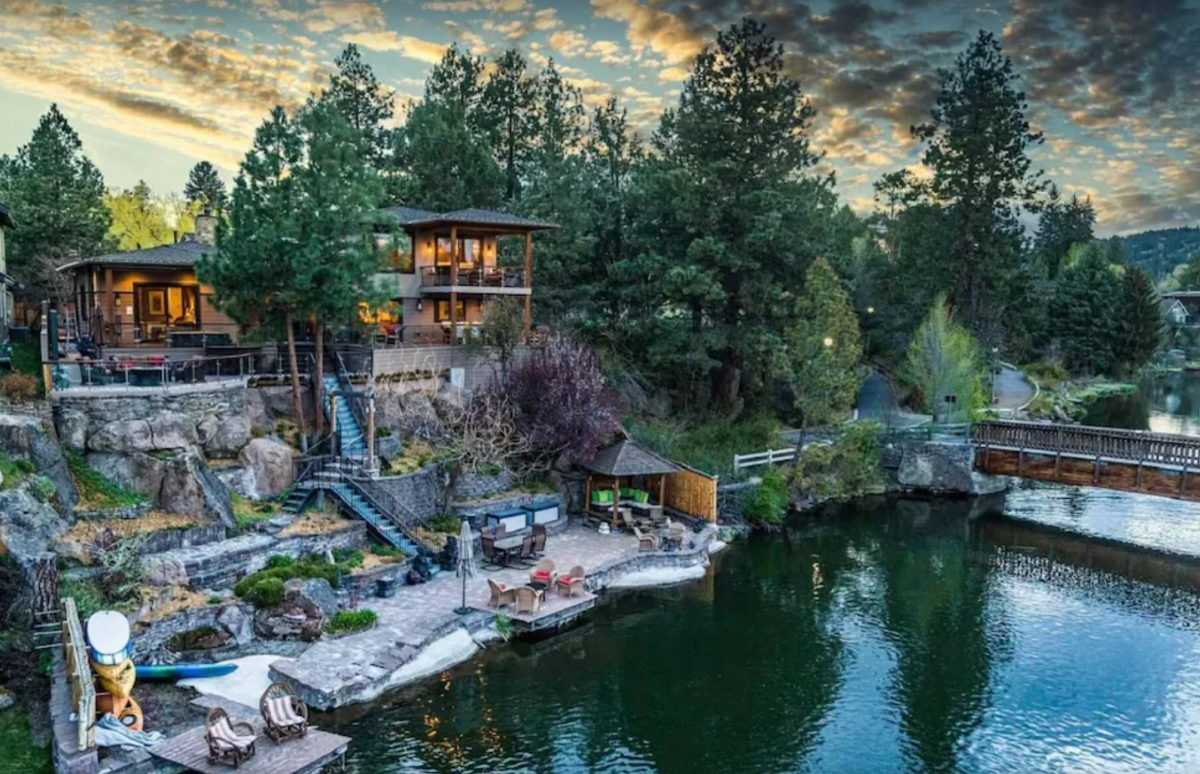 Rent This Incredible Riverfront Home In River West, Bend, Oregon