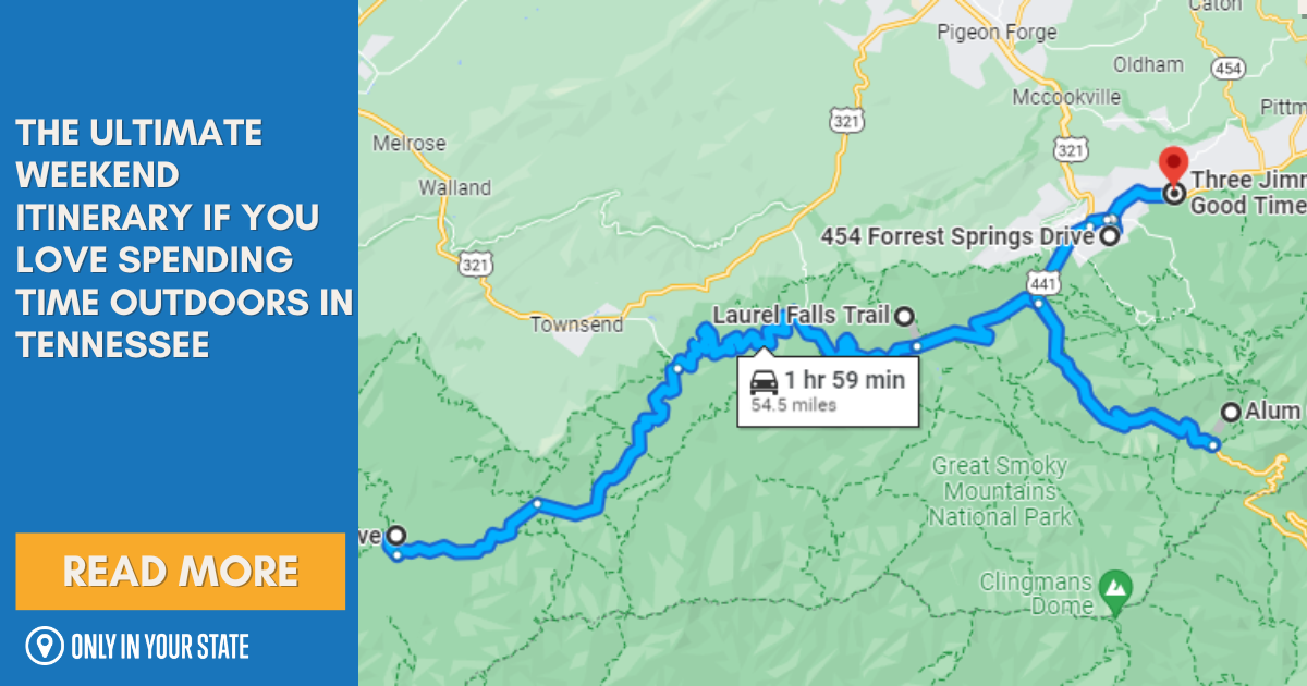 The Ultimate Weekend Itinerary If You Love Spending Time Outdoors In ...