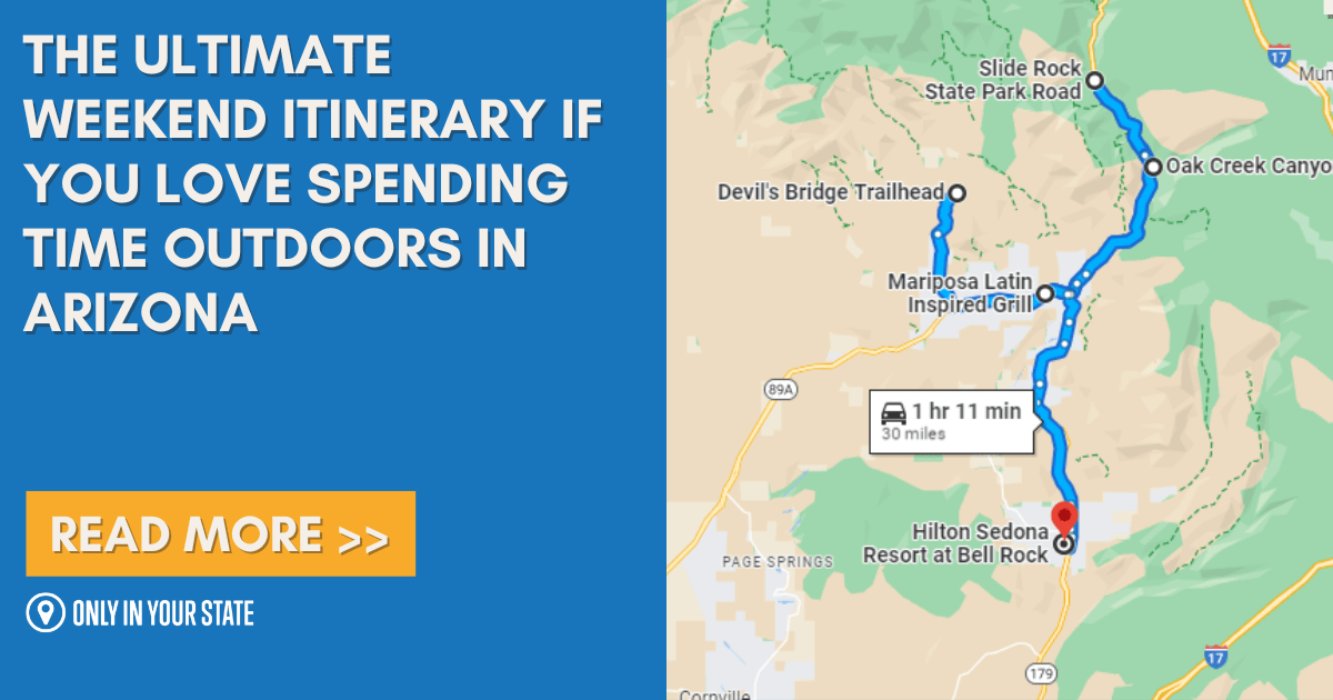 2-Day Itinerary For Outdoor Adventures And Activities In Arizona