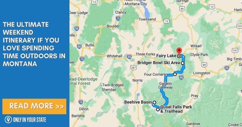 2-day Itinerary For Outdoor Adventures And Activities In Montana