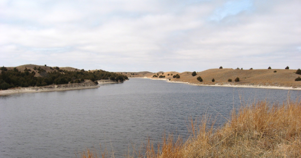 This Nebraska Reservoir Has a Beautiful White Sand Beach