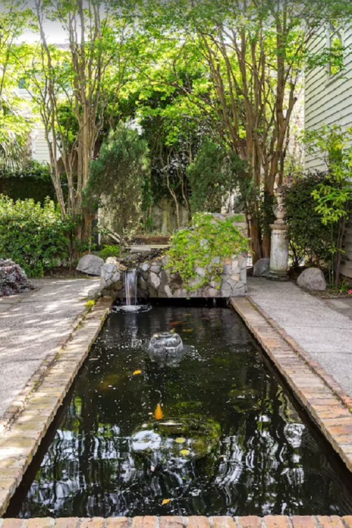 VRBO Vacation Rental With Koi Pond In Charleston, South Carolina