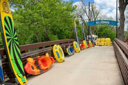 Longest River Float In Texas: Landa Falls Tubing In New Braunfels